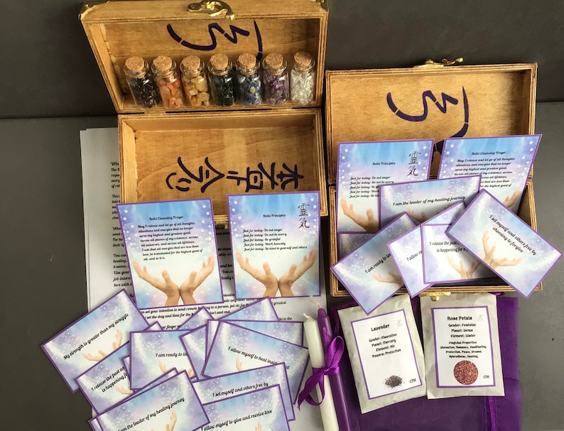 Reiki Intentions Box - Etsy