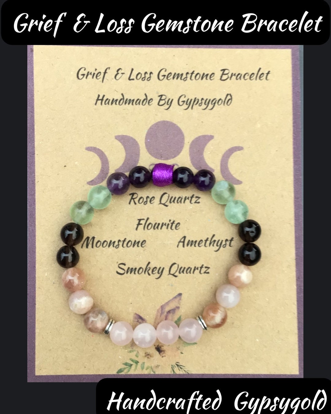Grief & Loss Bracelet Made to Order - Etsy