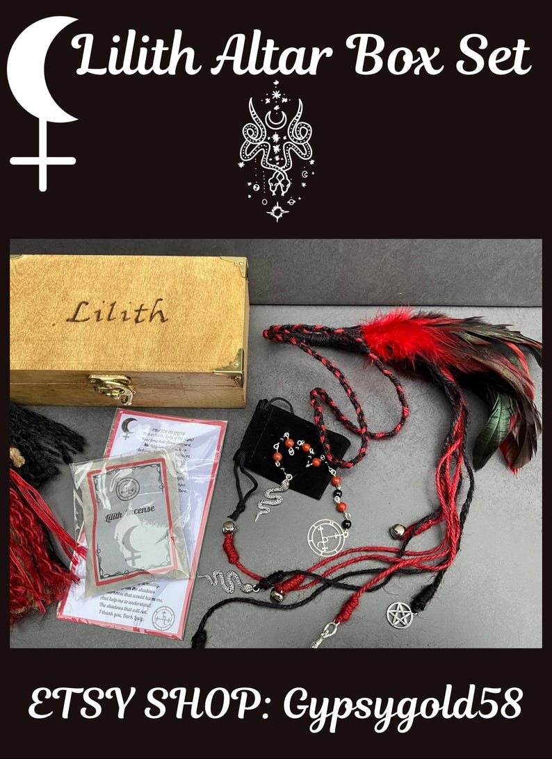 Lilith Ritual Altar Set - Etsy