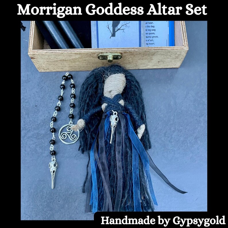 The Morrigan Goddess Altar Set - Etsy