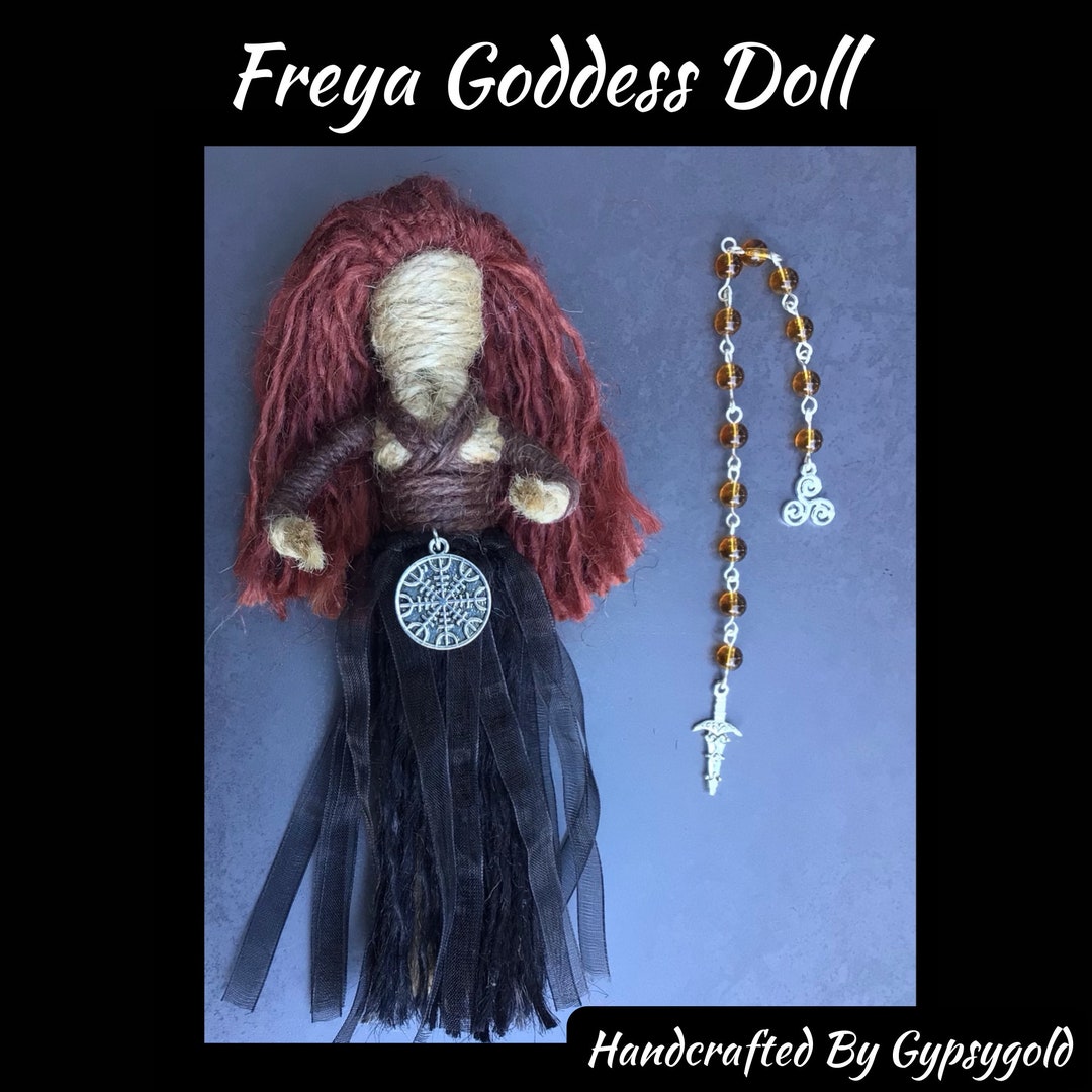 Freya Goddess Doll & Freya Altar Beads - Etsy
