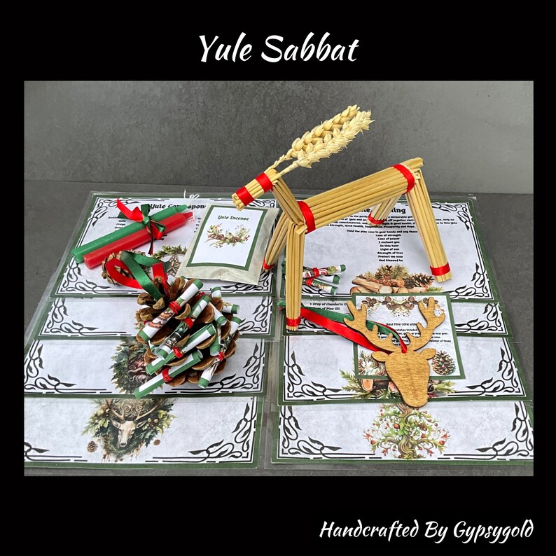 YULE Altar Set - Etsy