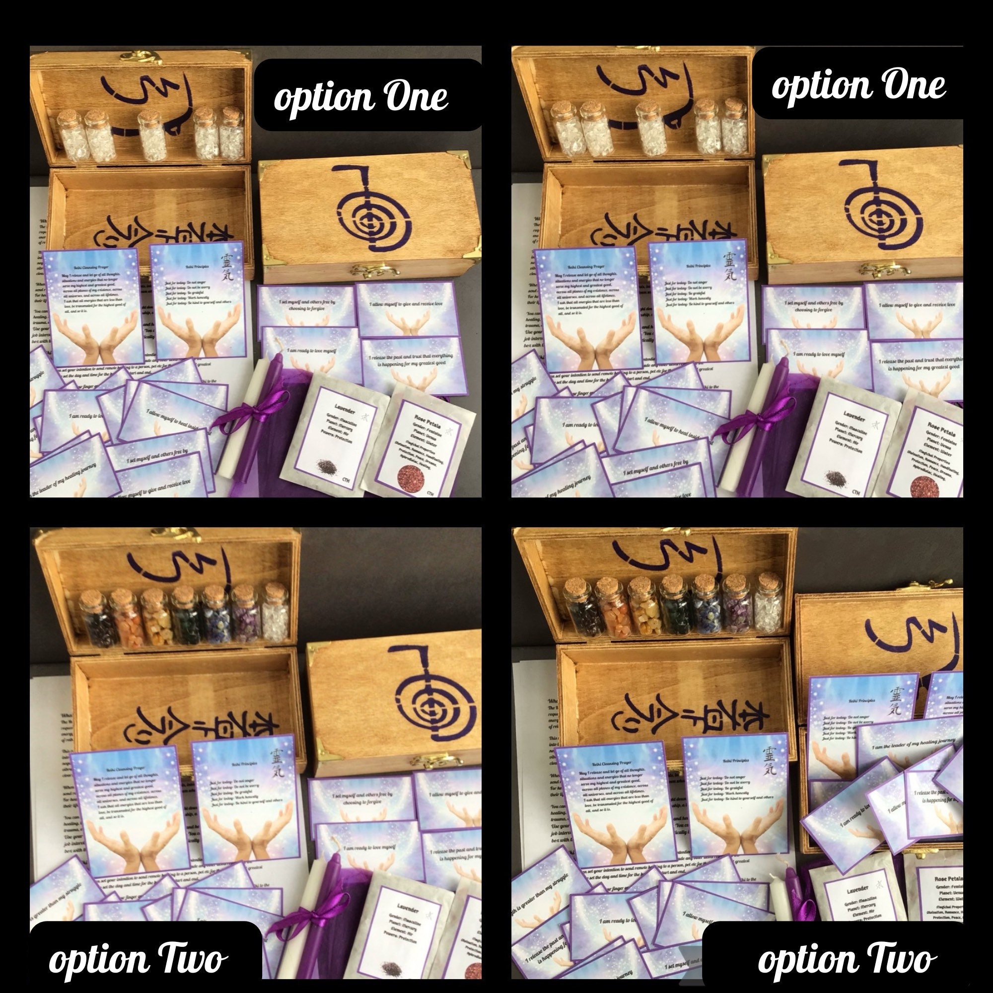 Reiki Intentions Box - Etsy