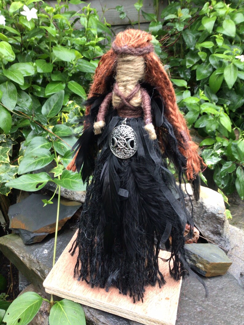 Freya Goddess Doll With Various Charm Designs Made to Order - Etsy