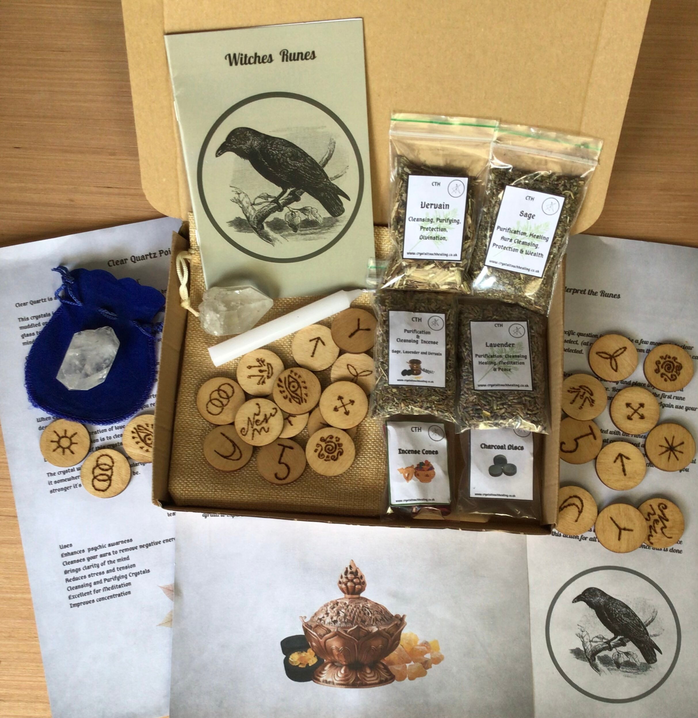 Witches Runes Set | Etsy