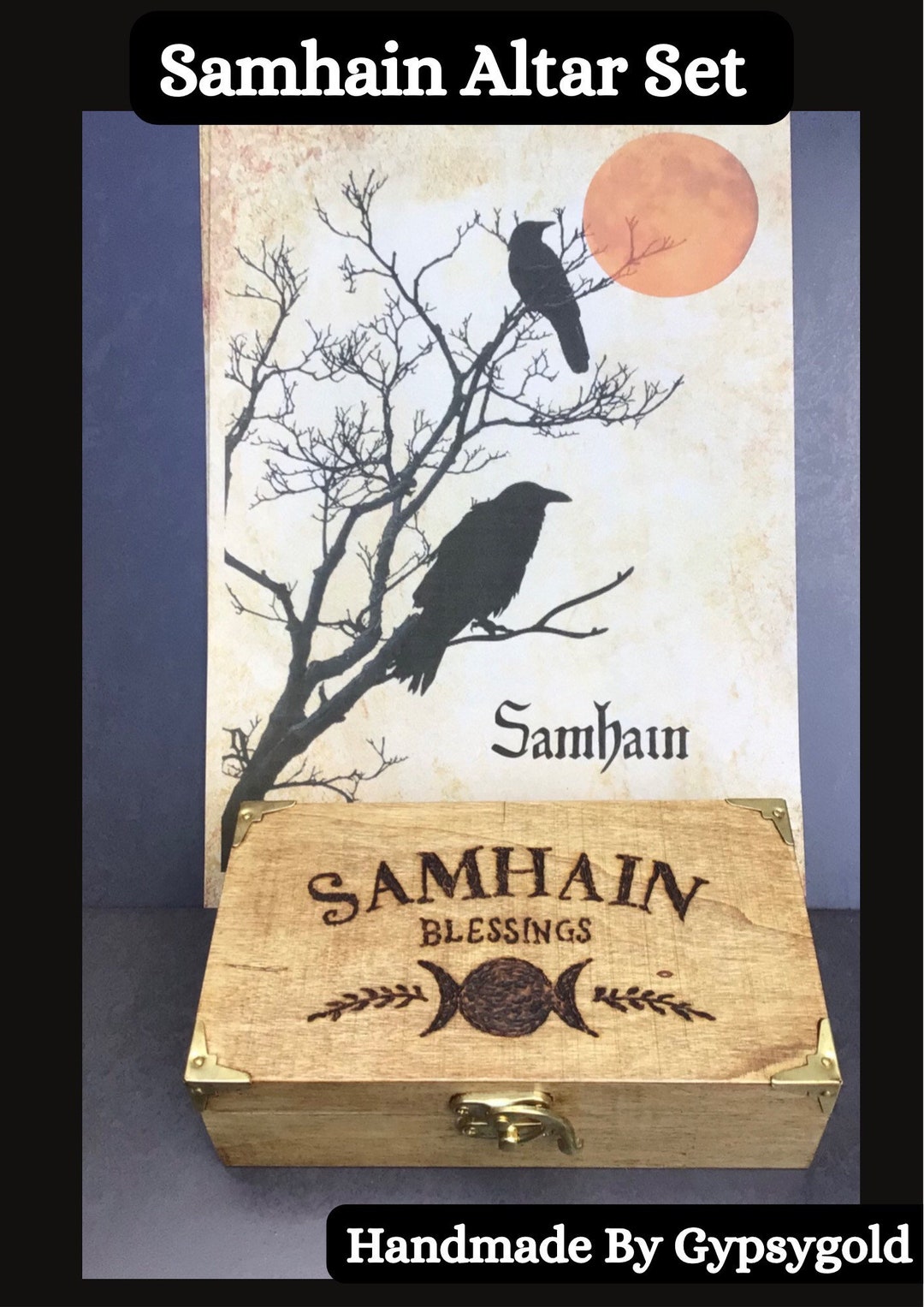 Samhain Sabbat Altar Set - Etsy