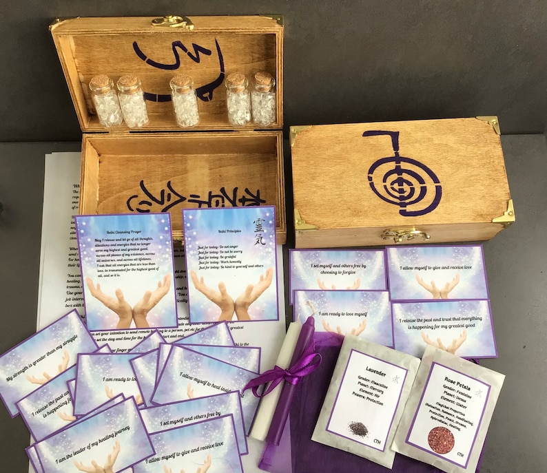 Reiki Intentions Box - Etsy