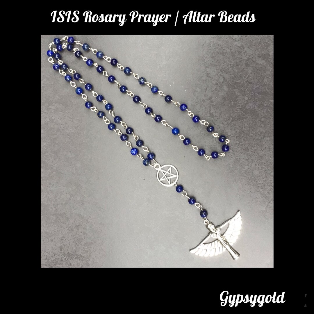 Isis Goddess Prayer / Altar Beads - Etsy