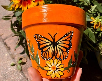 Butterfly Pot - Etsy