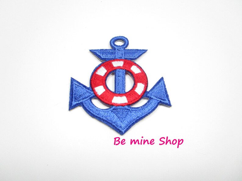 Aufnäher Aufbügler Patch Bügelbild Applikation Anker maritim - Etsy.de
