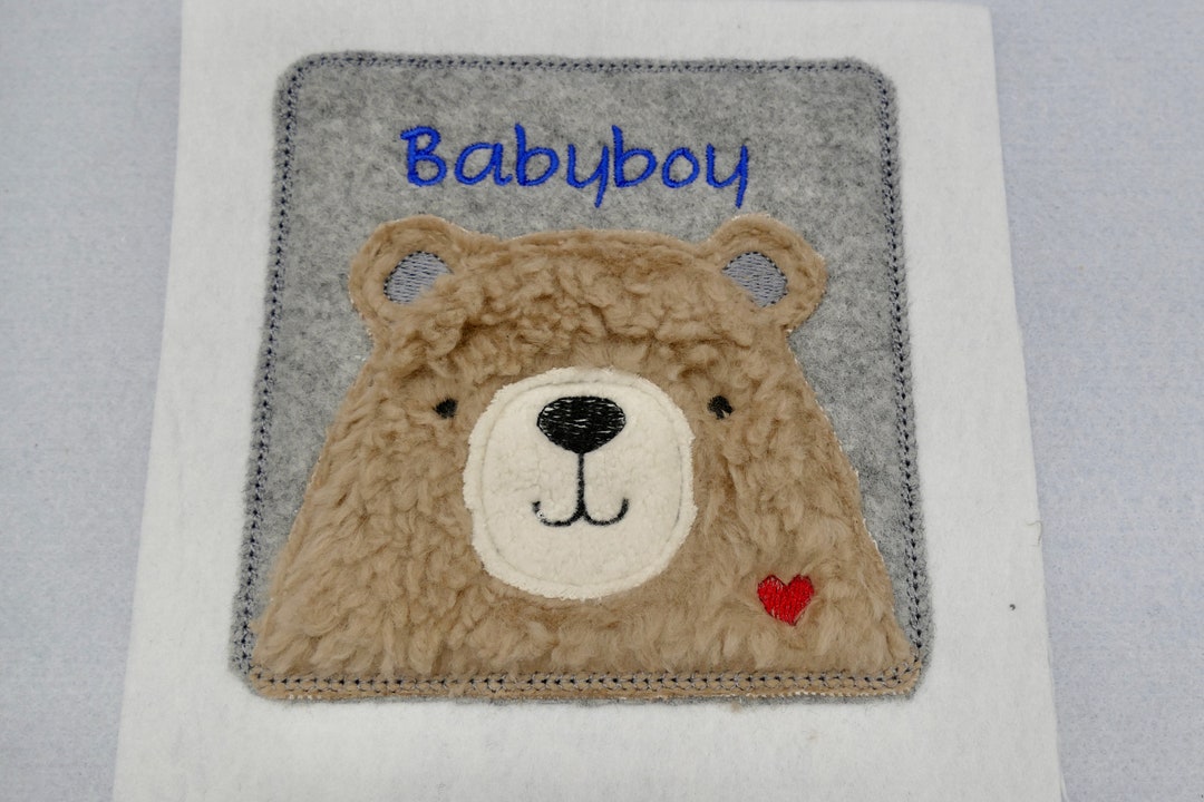 First Day of School Teddy Bear With Name on Request Application Patch ...