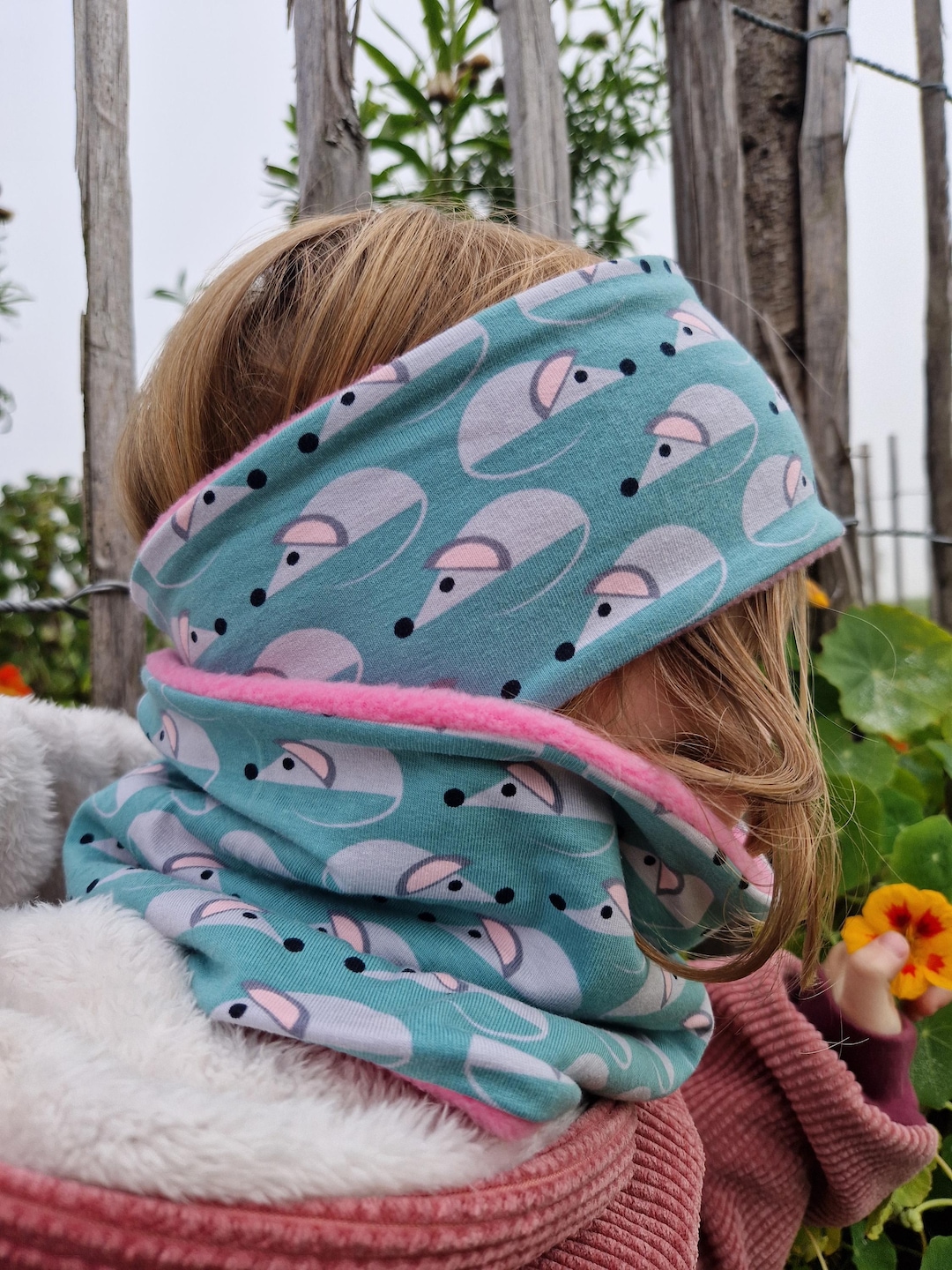 Headband & Loop in a Set!! "little Mouse" - Etsy