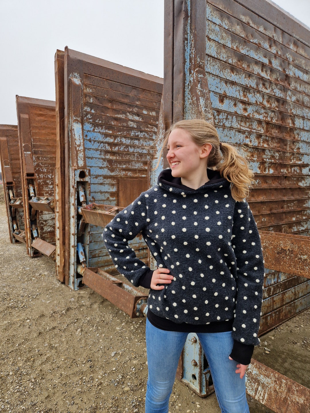 Outdoor Sweater, Wool Walk, Gray, Mom's Sweater, Outdoor Sweater ...