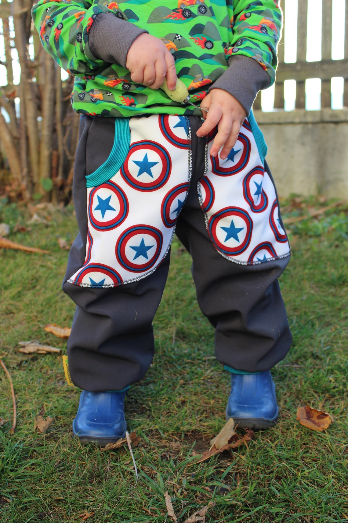 Outdoor Trousers Softshell Pants Mud Pants From Gr 74 - Etsy Sweden