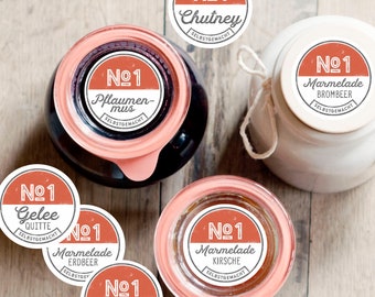 Chutney labels | Etsy