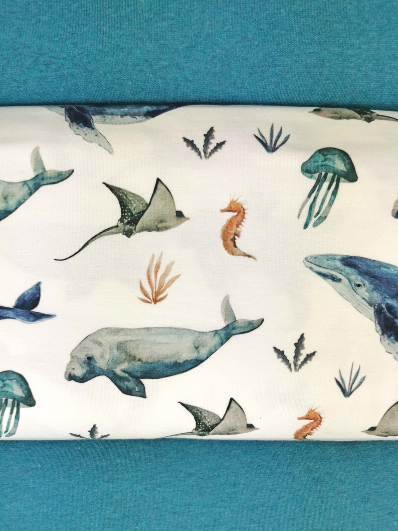 Deep Sea Life Jersey Family Fabrics und/oder passender Jersey - Etsy