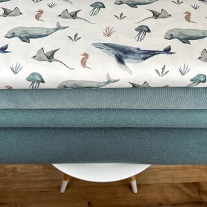 Deep Sea Life Jersey Family Fabrics und/oder passender Jersey und/oder ...