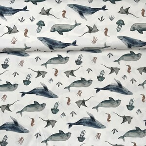 Deep Sea Life Jersey Family Fabrics und/oder passender Jersey und/oder ...