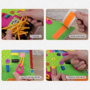 Dementia Activities | Alzheimers Fidget Pillow | Busy Sensory Cushion ...