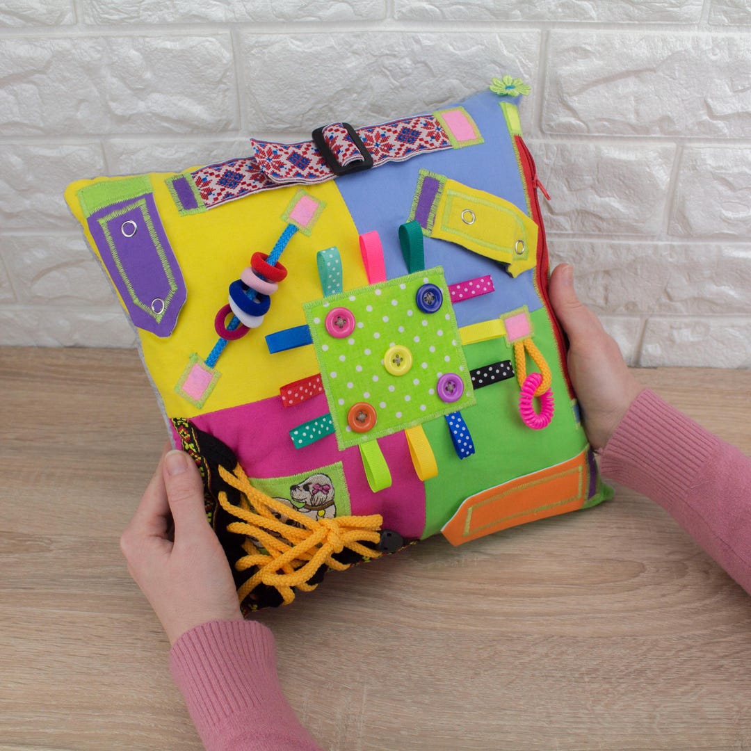 Sensory Fidget Pillow | Dementia Activity Gifts | Alzheimers Sensory ...