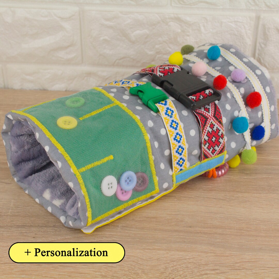 Alzheimer Activity Fidget Twiddle Muff, Dementia Parkinson Gifts ...