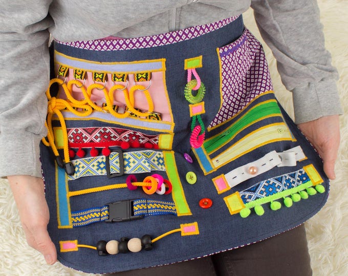 Teacup Fidget Mat, Adult Busy Mat, Pink Hearts Floral Fidget, Dementia ...