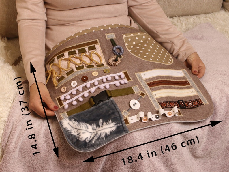 Activity Apron Dementia Fidget Apron Sensory Apron - Etsy