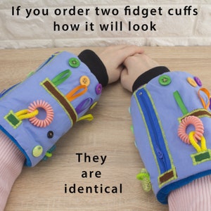 Sensory Fidget Sleeve, Dementia Activities, Dementia Fidget Quilt ...