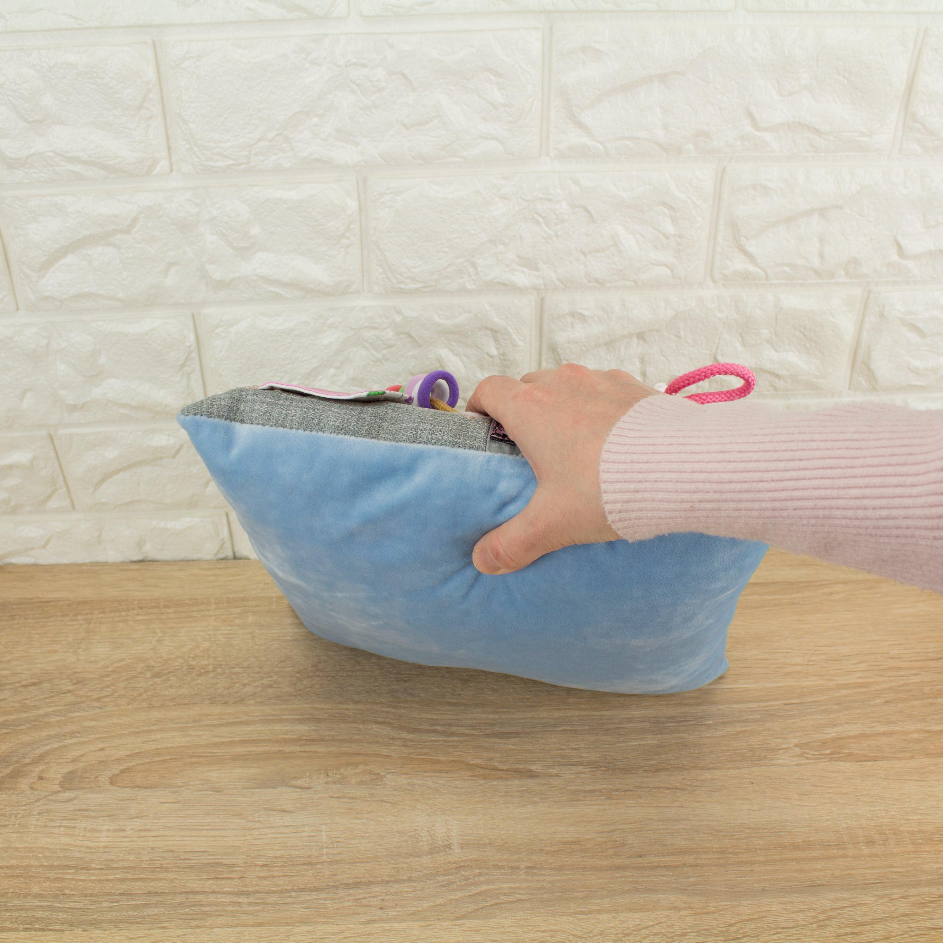 ADHD Sensory Pillow, Dementia Fidget Pillow, Activity Alzheimer Tactile ...
