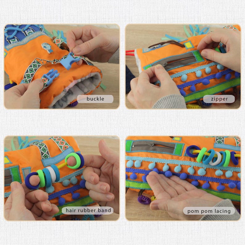 Fidget Twiddle Muff for Elderly, Dementia Activities, Alzheimers ...