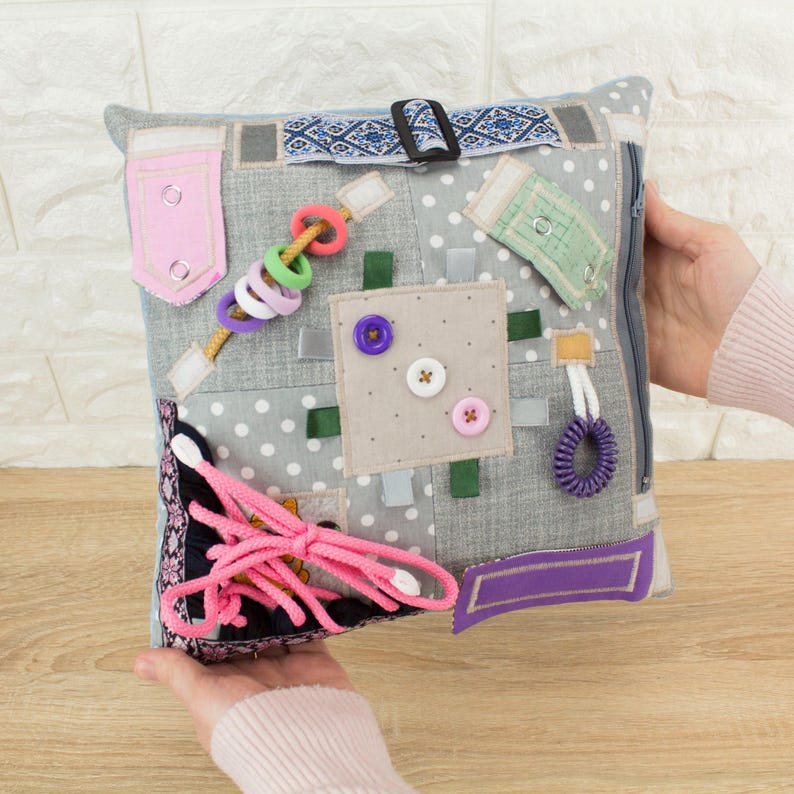 Sensory Fidget Pillow: Dementia, Alzheimer's, and Special Needs Gift - Etsy