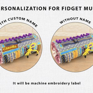 Dementia Activities Fidget Muff Twiddle Muff Alzheimers - Etsy