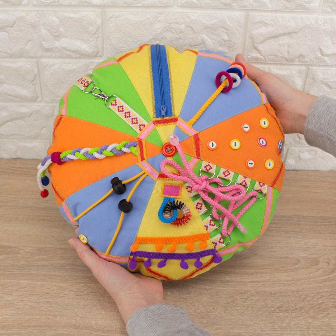 Dementia Fidget Pillow, Elderly Woman Gifts, Sensory Pillow, Mother Day ...