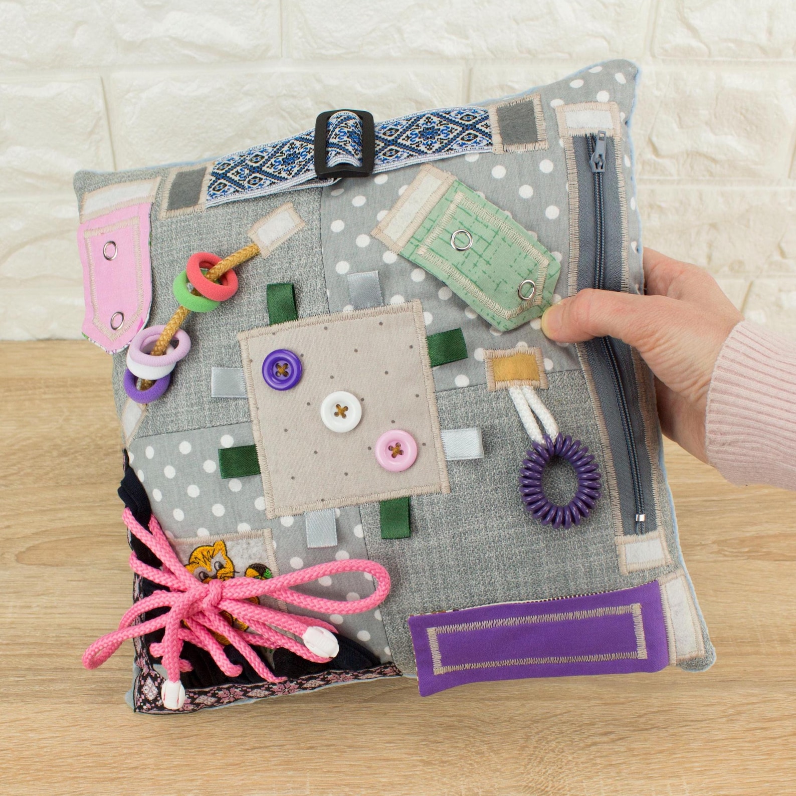 Sensory Fidget Pillow: Dementia, Alzheimer's, and Special Needs Gift - Etsy