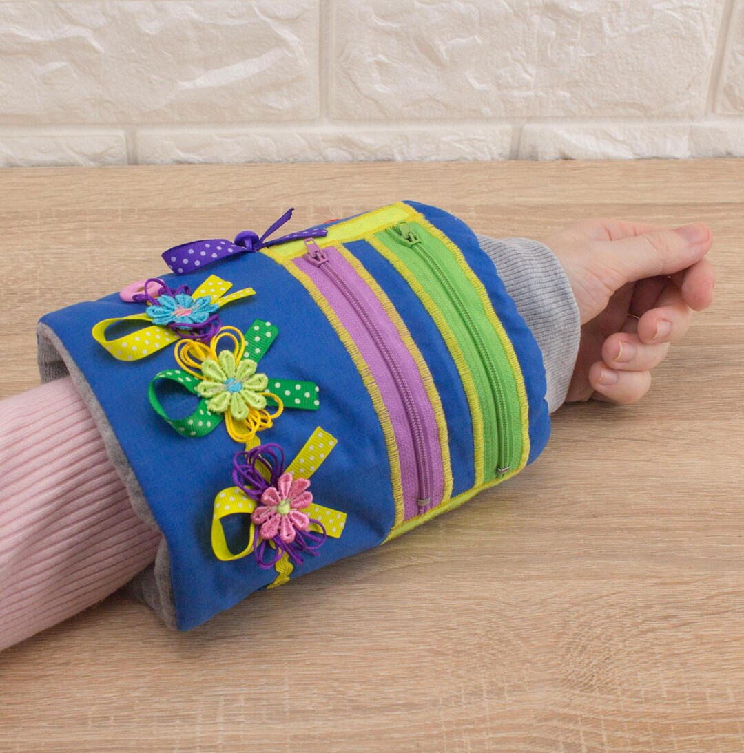 Alzheimer's Fidget Cuff: Sensory Autism Sleeve - Etsy