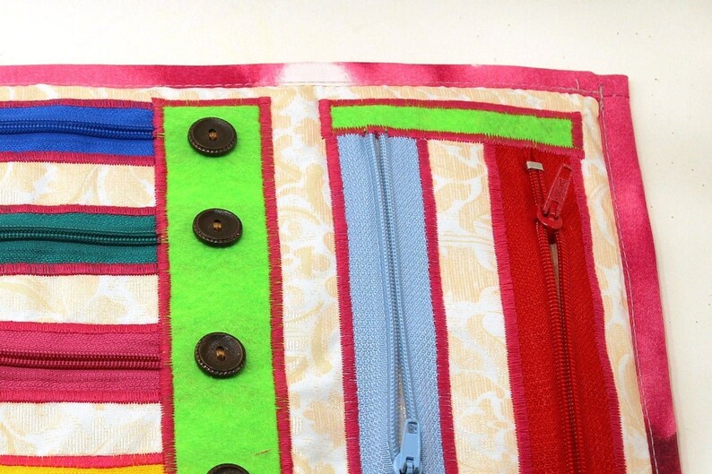 Zipper Fidget Blanket Sensory Button Toy | Etsy