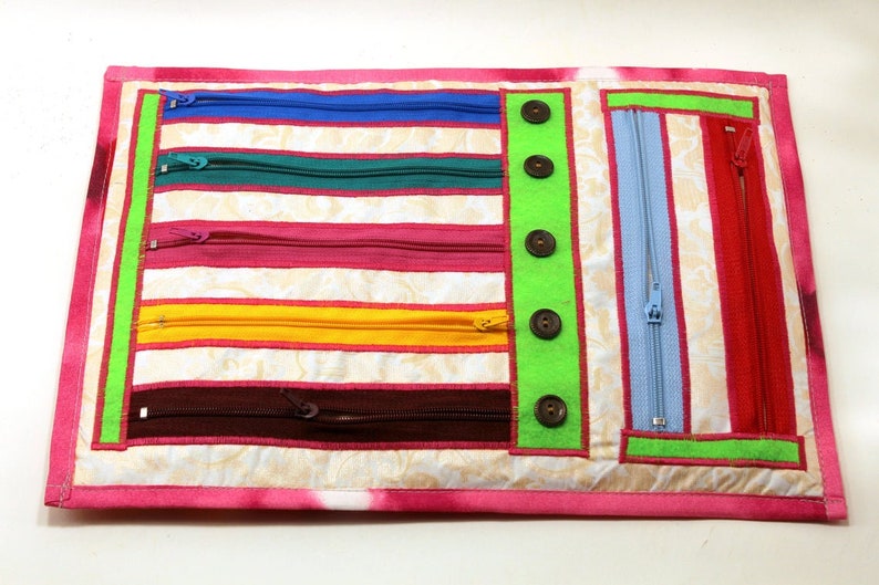 Zipper Fidget Blanket Sensory Button Toy | Etsy