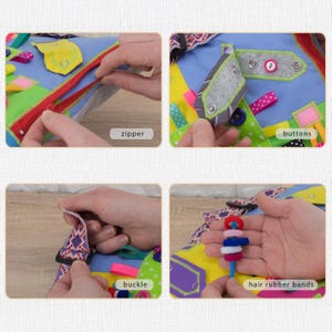 Dementia Activities | Alzheimers Fidget Pillow | Busy Sensory Cushion ...