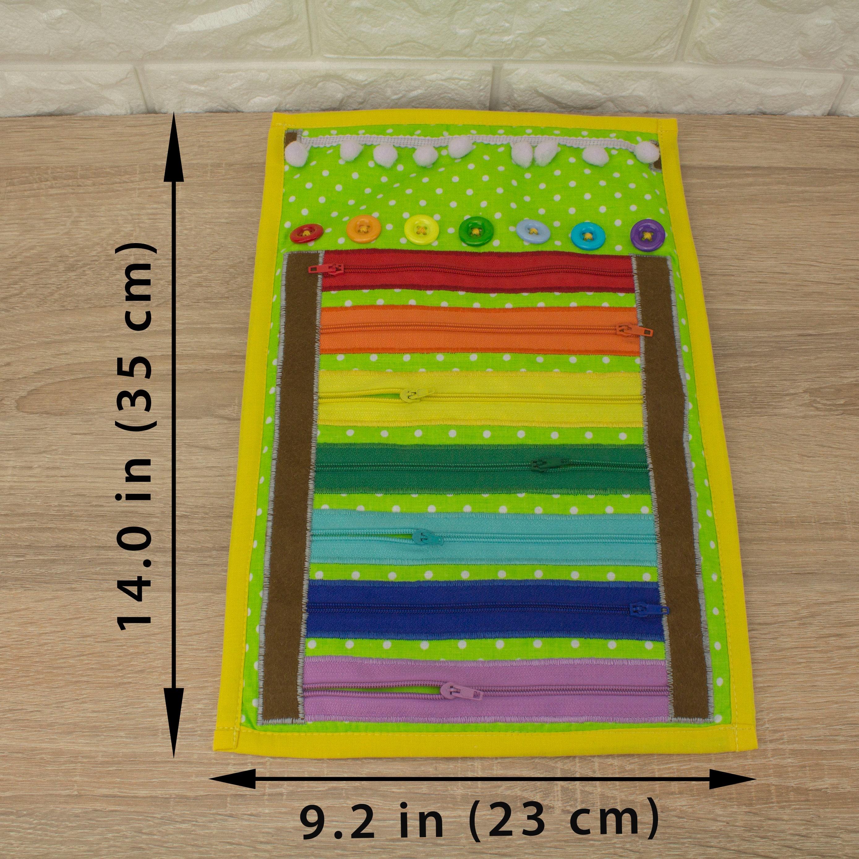 Zipper Fidget Blanket Sensory Button Toy - Etsy