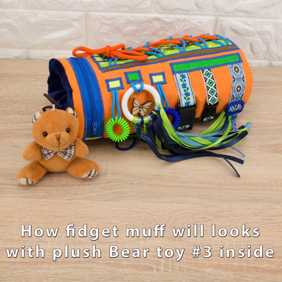 Dementia Activity Fidget Muffs - Busy Blanket for Dementia Patient ...