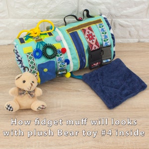 Fiddle Twiddle Muff: Dementia Activity Gift for Elderly Men - Etsy