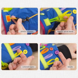 Sensory Adult Cuff, Tactile Fidget Sleeve, Dementia Activities, Elderly ...