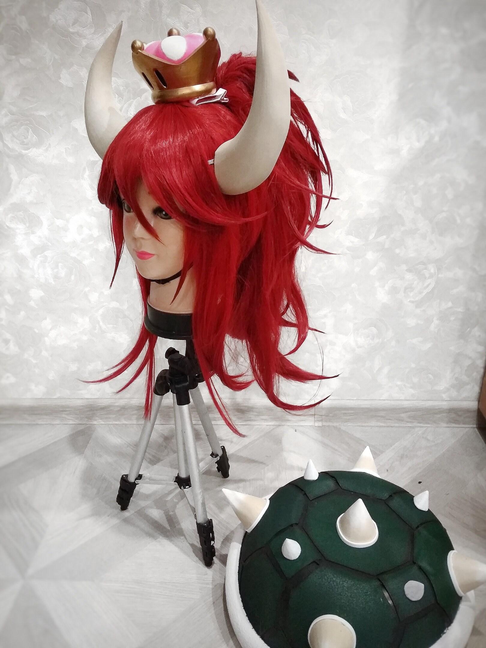 MADE TO ORDER Bowsette cosplay costume and craft | Etsy