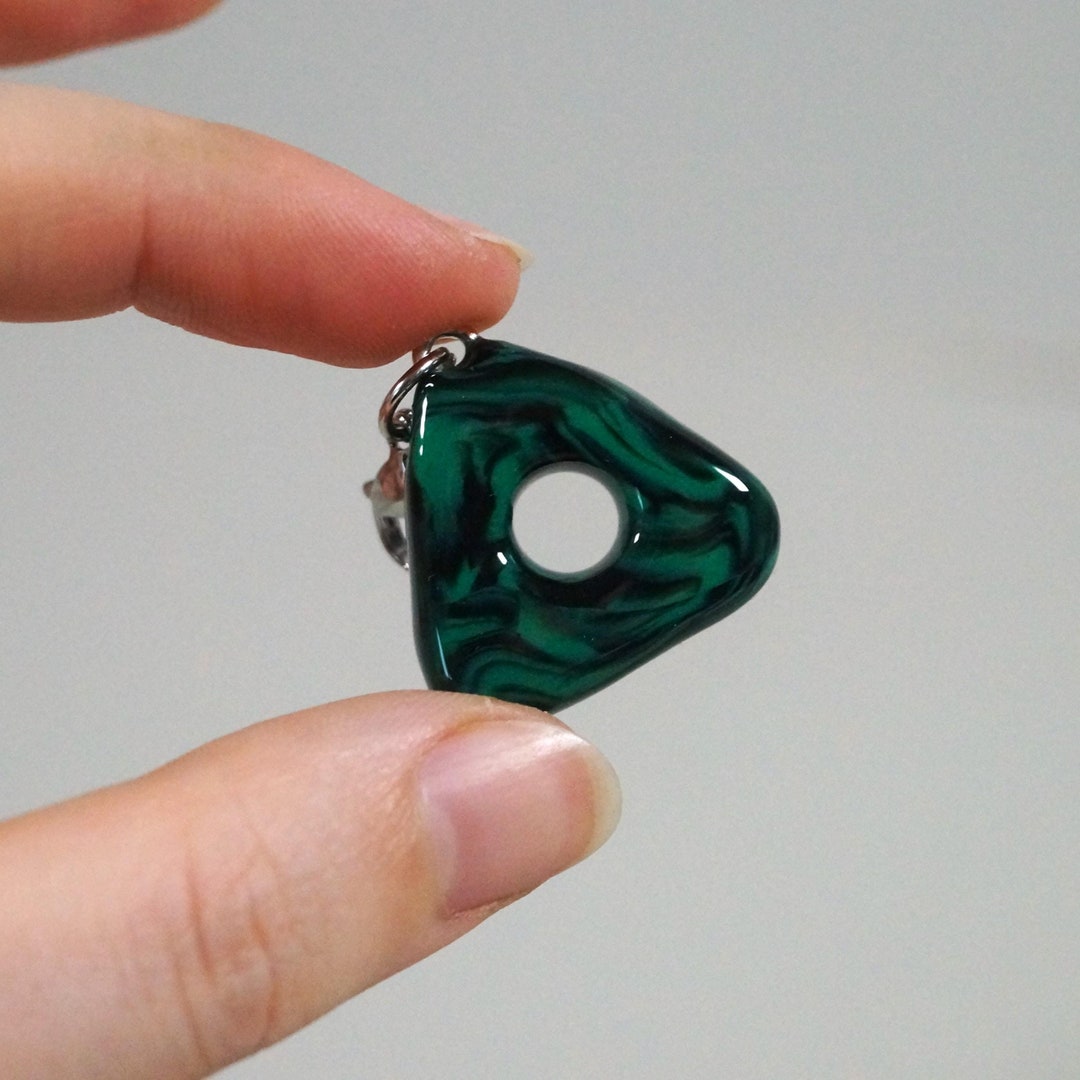 Tiny Coraline Seeing Stone, Coraline Phone Charm, Seeing Stone Keychain ...