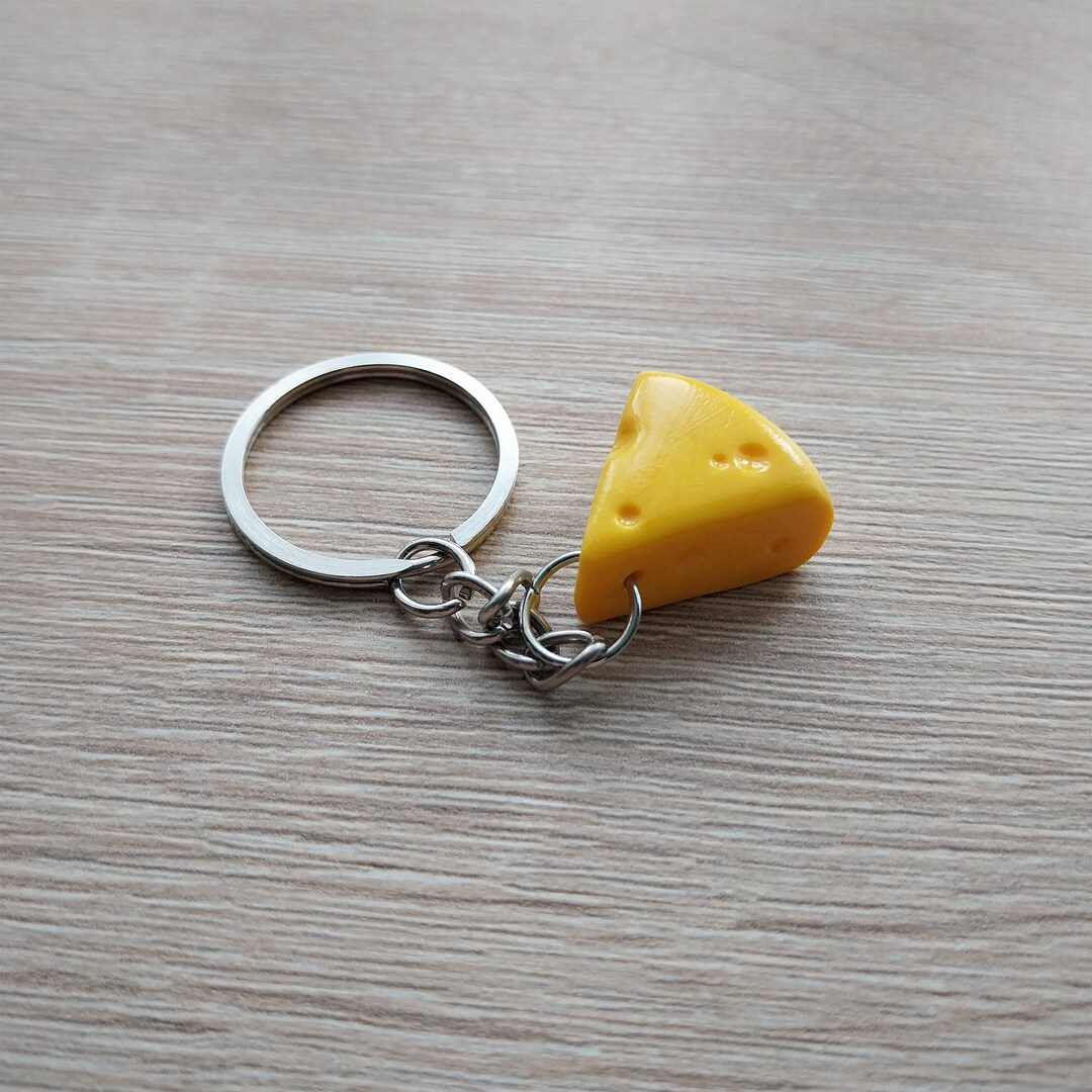 Cheese Keychain, Phone Charm, Polymer Clay Cute Charm, Valorant Gun ...