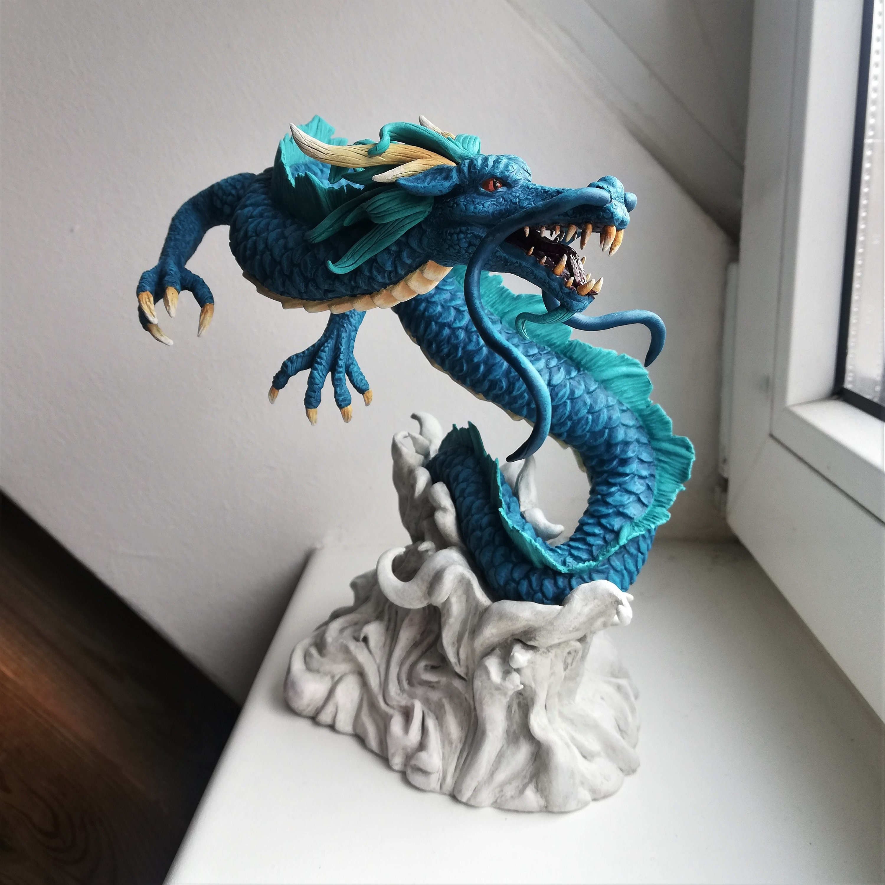 Realistic Clay Dragon
