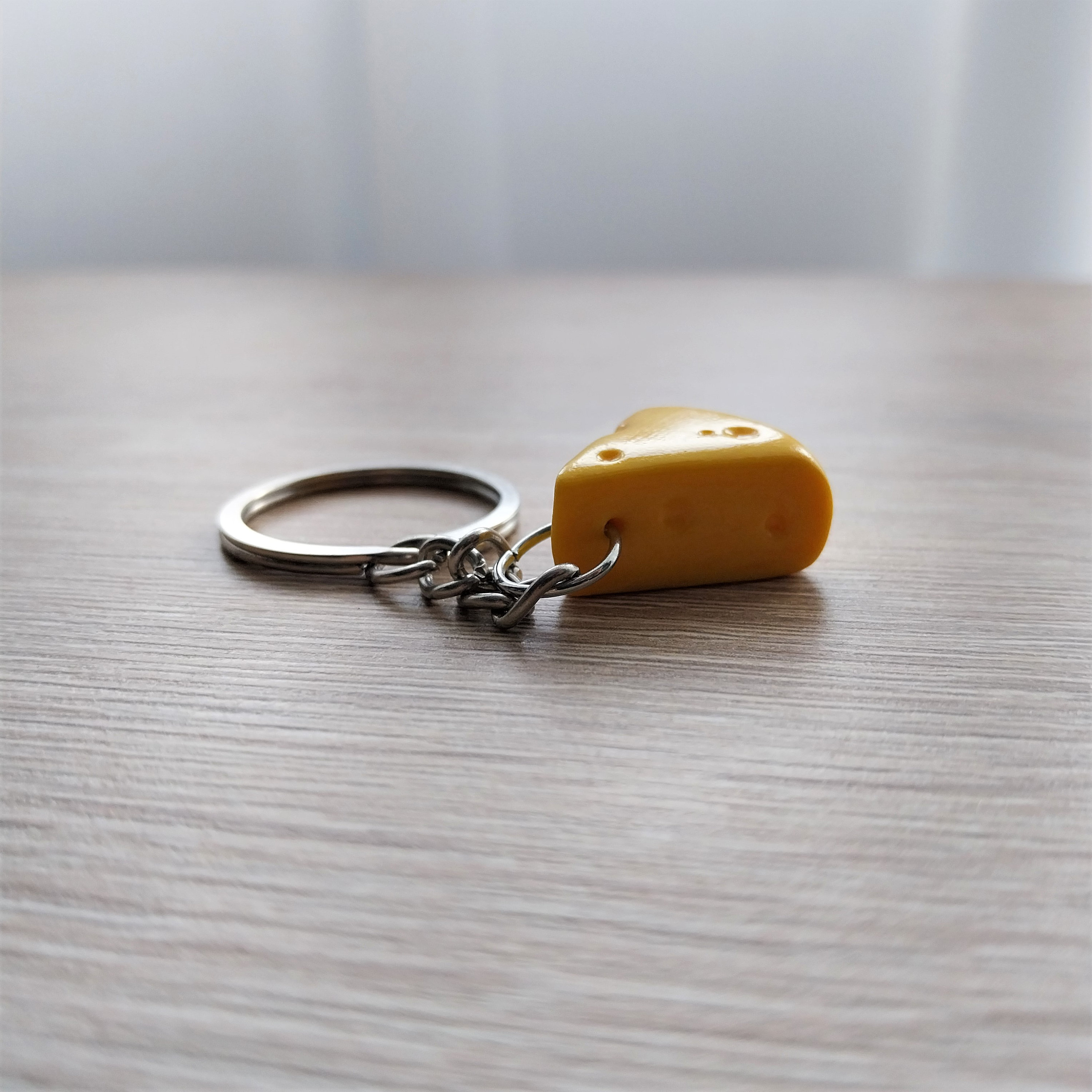 Cheese Keychain, Polymer Clay Cute Charm, Valorant Gun Buddy Keychain ...