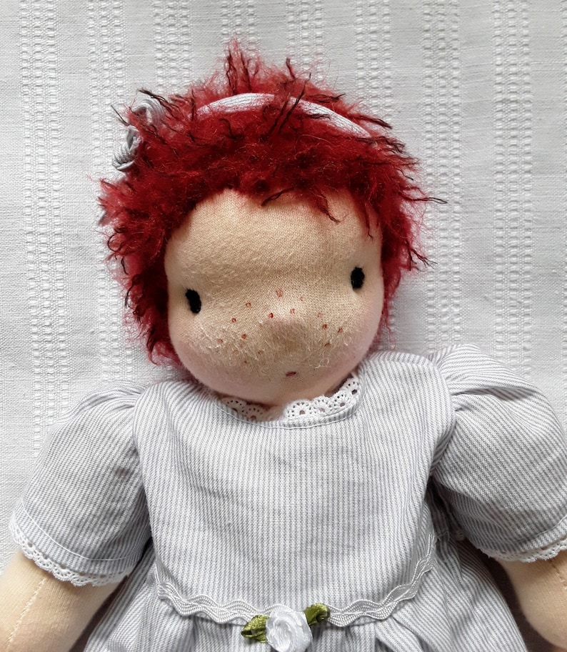 Stoffpuppe *Püppi*, Puppe, Schmusepuppe, Puppe nach Waldorf Art ...