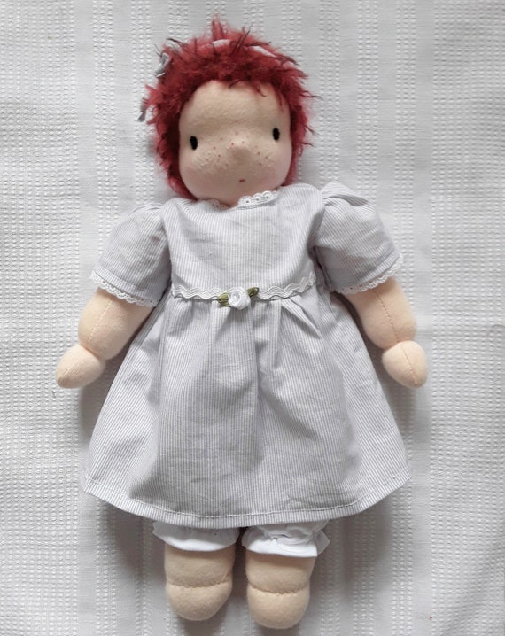 Stoffpuppe Püppi Puppe Schmusepuppe Puppe nach Waldorf | Etsy