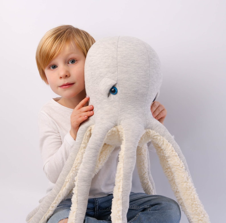 OTIS the Octopus / Cuddly Octopus / Sewing Pattern Ebook in 2 Sizes - Etsy